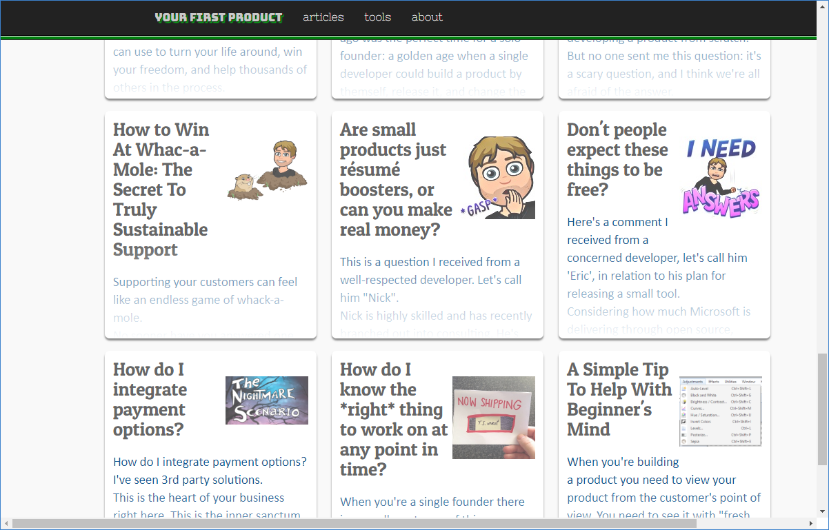Your First Product - Gapotchenko Blog Your First Product - Gapotchenko Blog